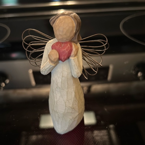 Willow Tree | Art | Vintage Willow Tree Angel Of The Heart 4 2 Tall ...